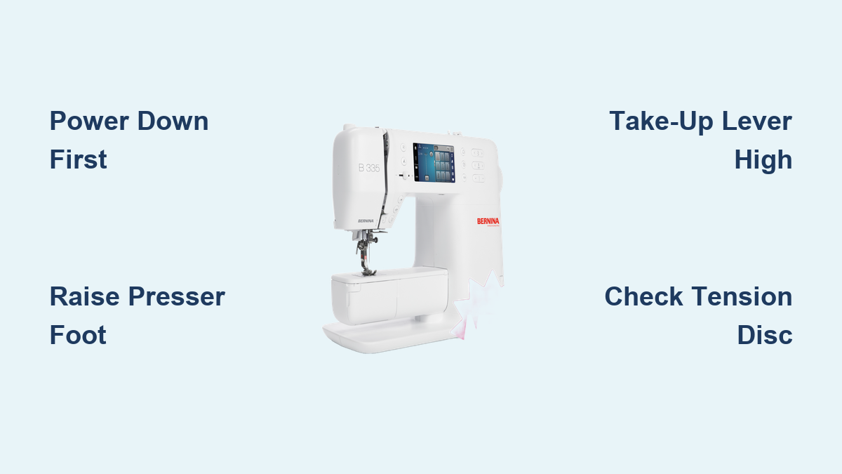 How to Thread a Bernina Sewing Machine