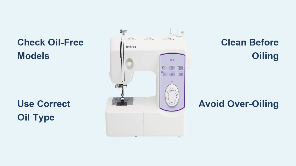 Brother Sewing Machine Lubrication Guide