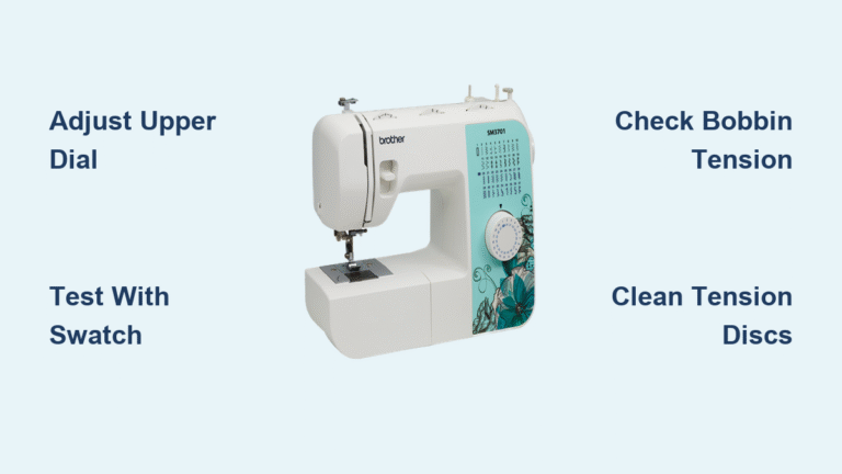 How to Set Tension on a Brother Sewing Machine