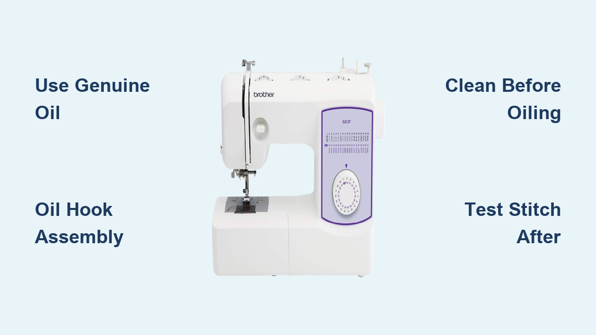 How to Oil a Brother Sewing Machine